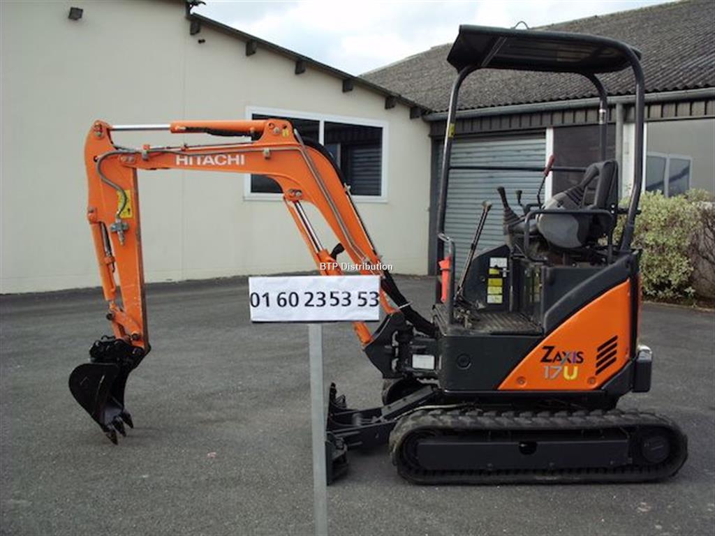 HITACHI ZX 17 U 2 d'occasion - Mini-pelle - 2015