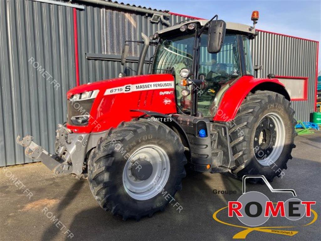 MASSEY FERGUSON 6715 S DV EF MR d'occasion - Tracteur agricole - 150 ch ...