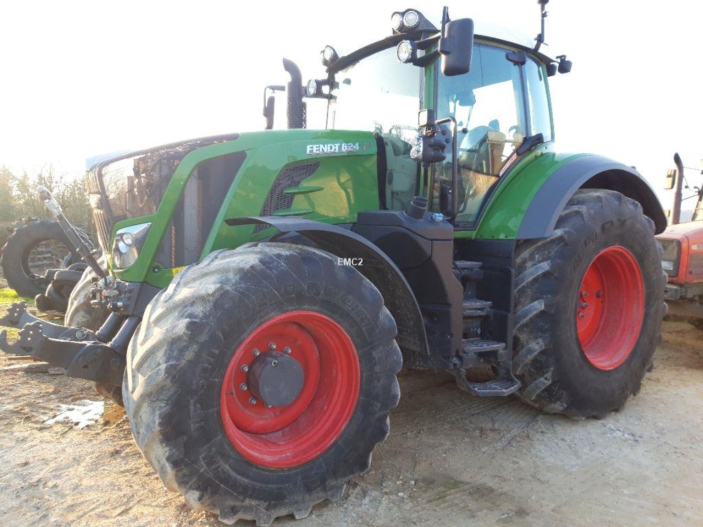 FENDT 824 PROFI + d'occasion - Tracteur agricole - 240 ch - 2017