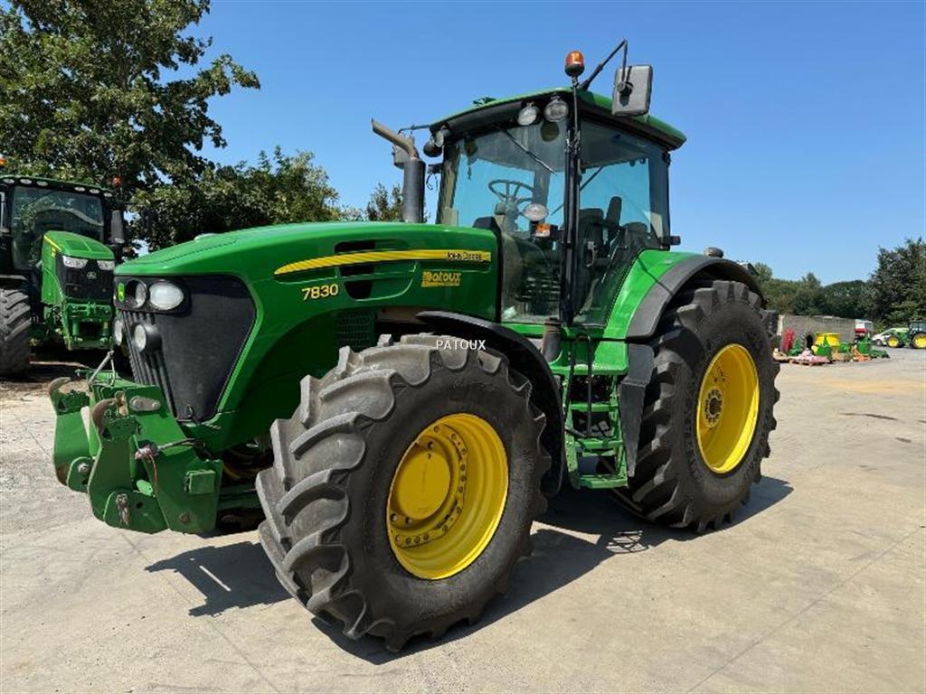 JOHN DEERE 7830 d'occasion - Tracteur agricole - 185 ch - 2010