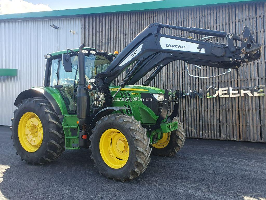 JOHN DEERE 6130 M d'occasion - Tracteur agricole - 130 ch - 2020