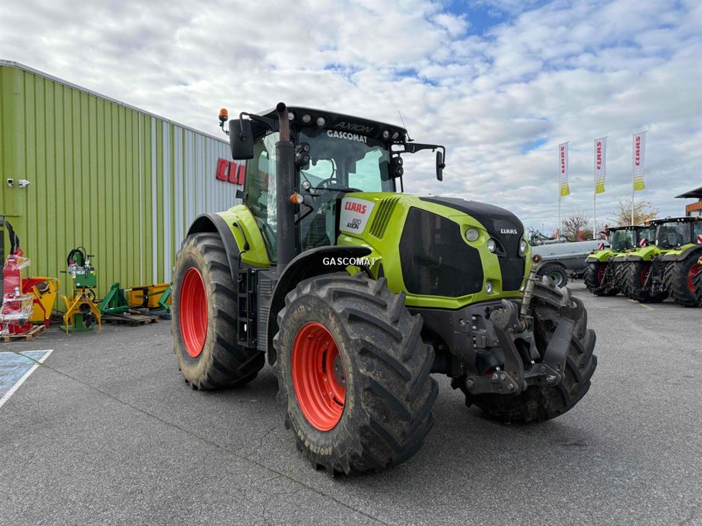 CLAAS AXION 820 CIS d'occasion - Tracteur agricole - 225 ch - 2015
