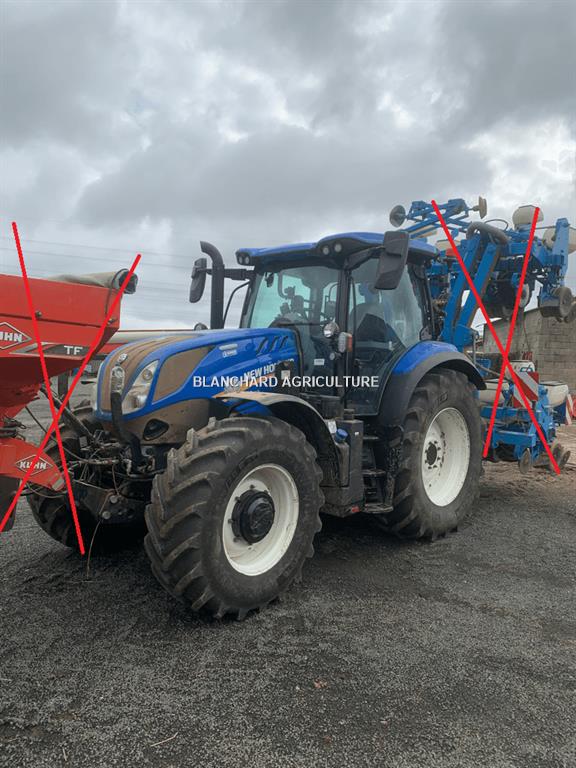 NEW HOLLAND T6.160 DYNAMIC COMMAND d'occasion - Tracteur agricole - 0 ...