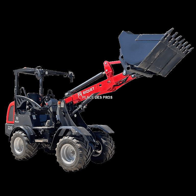 RIQUET VALET DE FERME HR220 RIQUET d'occasion - Mini-chargeur - 0