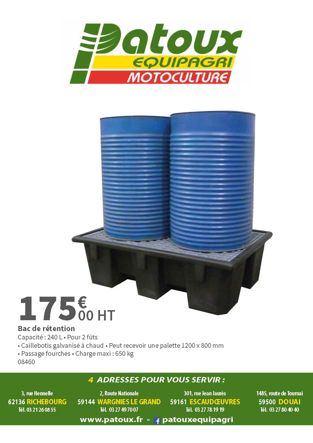 Bienvenue chez Patoux Equipagri - Patoux